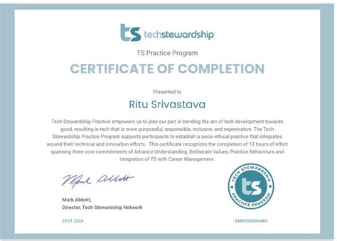 Image result for Tech Stewardship Practice Program