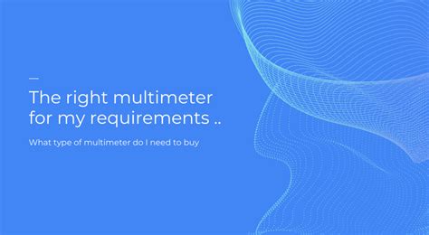 Image result for Multimeter Basics for True Beginners