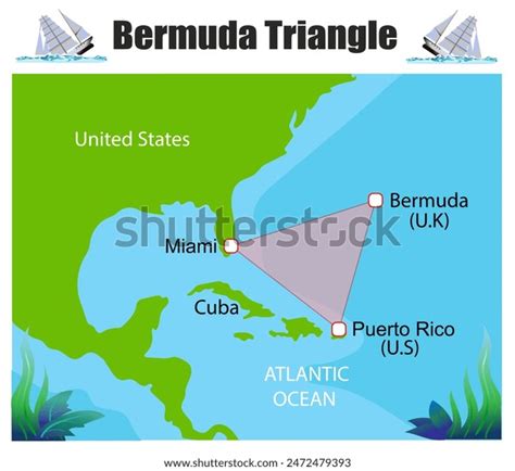 Image result for Bermuda Triangle Map