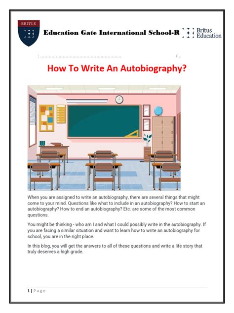 Image result for Writing Autobiography Tips