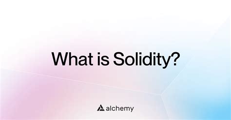 Image result for Solidity Definition