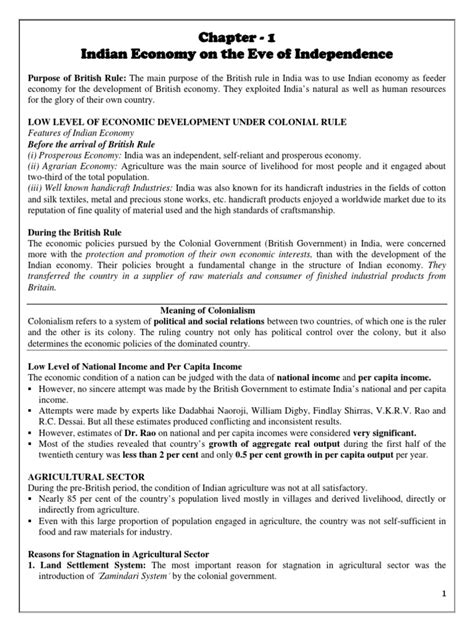 Image result for Indian Economic Development Class 12 Chapter 1