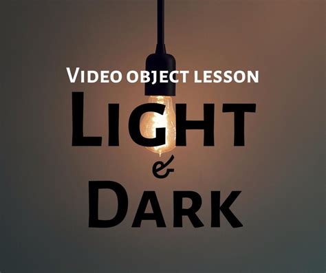 Image result for Object Lesson Light of the World