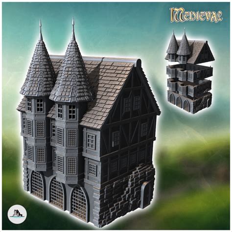 Image result for Scale Model Medieval Buildings