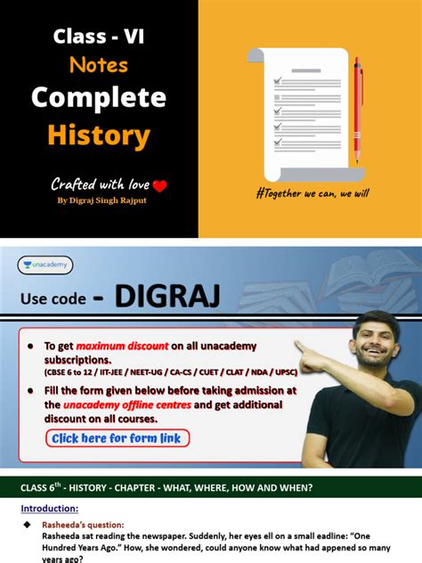 Image result for Class 6th History