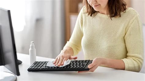 Image result for Example of Cleaning a Keyboard