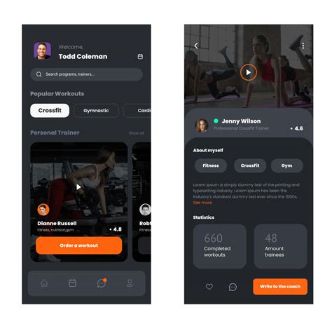 Image result for Gym Plan UI