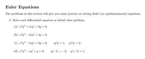 Image result for Solving Euler Equations