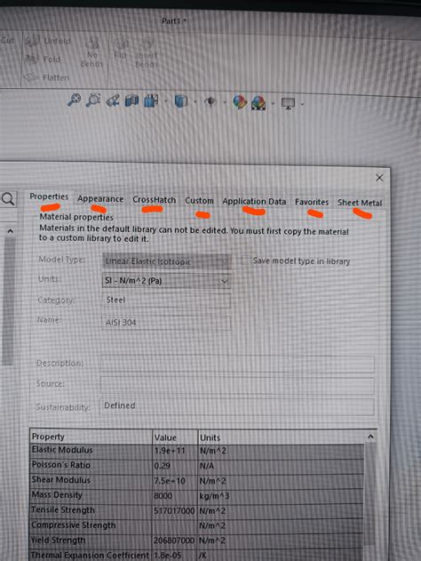 Image result for How to Add Material in SolidWorks