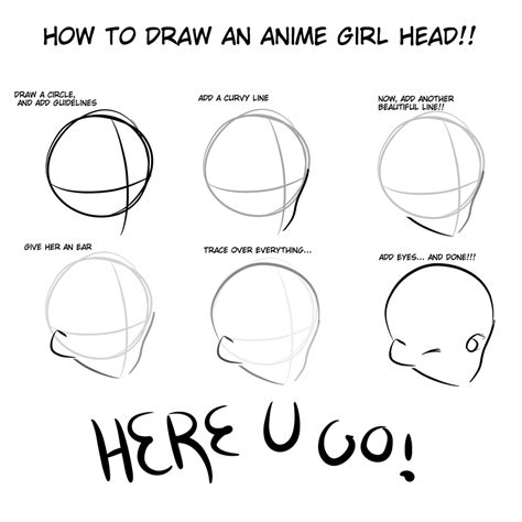 Image result for Make Anime Head Tutorial