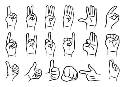 Image result for Hand Signal Graphics