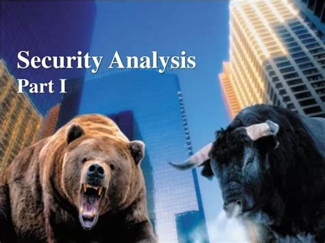 Image result for Security Analysis Part 1