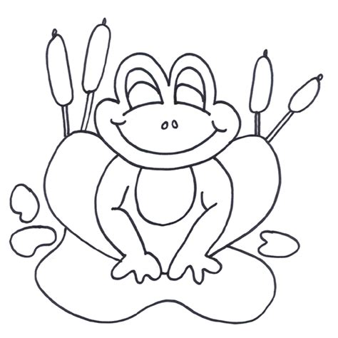 Image result for Cartoon Frog Coloring Pages