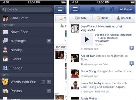 Image result for Facebook iOS App Settings