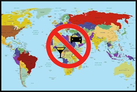 Image result for World Map DUI
