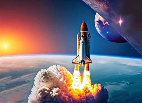 Image result for Shuttle Launch Over Earth