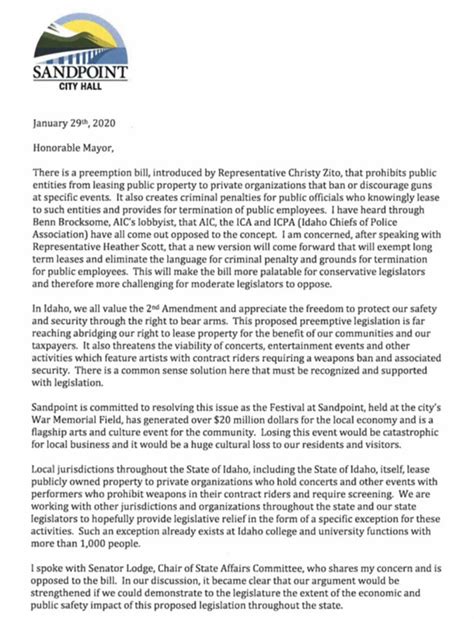 Image result for Gun Control Letter