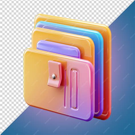 Image result for 3D Modern Folder Icon