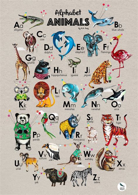 Image result for ABC Animal Alphabet