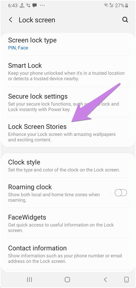 Image result for Android Phone Lock Screen Settings