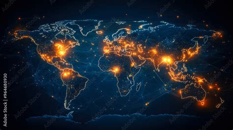 Image result for Global Internet Network Map