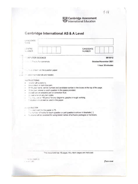 Image result for 9618 Programming Explained