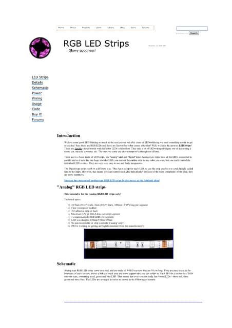 Image result for LED Strip DIY Sequence Codes