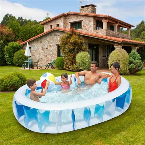 Image result for Inflatable Oval Pool