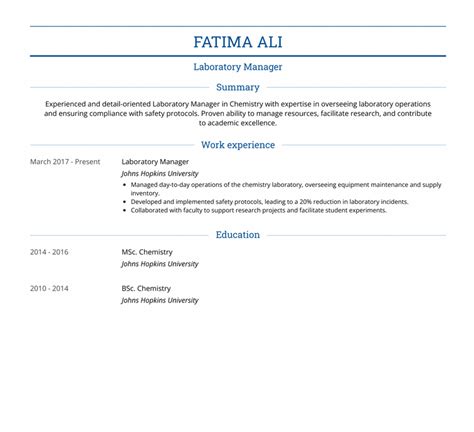 Image result for Academic CV Format PDF