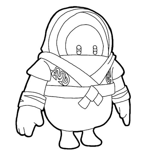 Image result for Fall Guys Coloring Pages