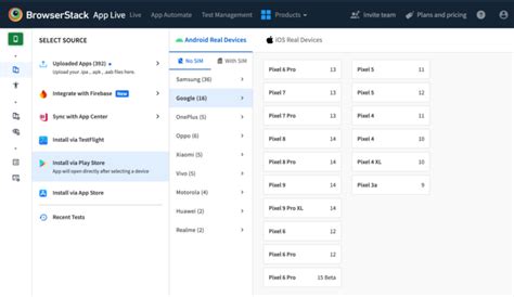 Image result for BrowserStack Manual Mobile App Testing