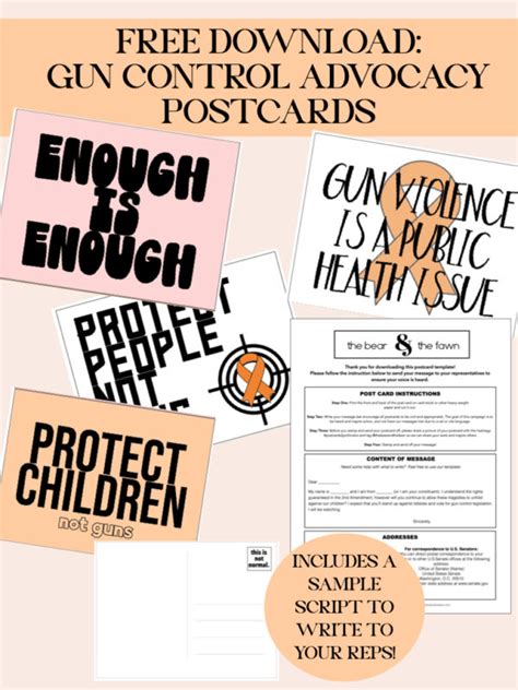 Image result for Gun Control Letter