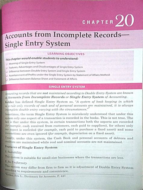 Image result for Single Entry System Meaning