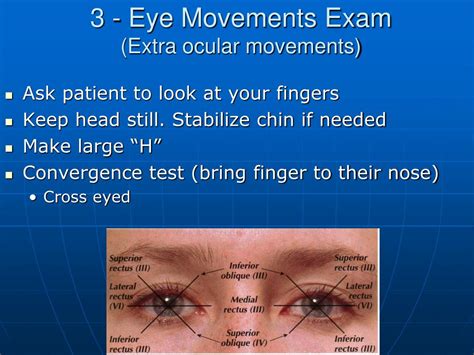 Image result for Eye Movements Test
