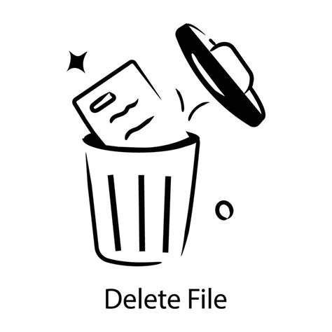 Image result for Delete File Vector