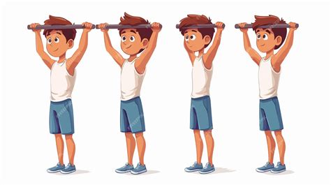 Image result for Pull-Ups Exercise Animated