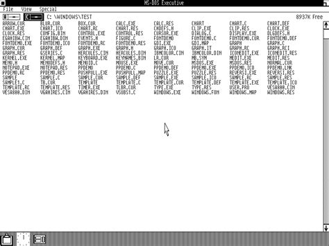 Image result for Windows 1.0 Desktop Interface