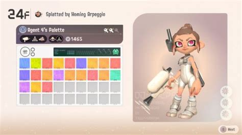 Image result for Splatoon Side Order Color Chips