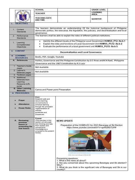 Image result for Demonstration Lesson Plan