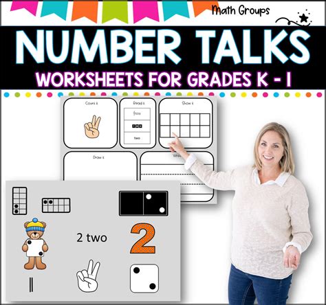 Image result for Number Talks Worksheets