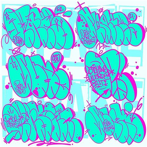 Graffiti Wildstyle and Lettering