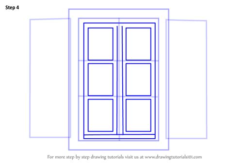 Image result for How to Draw an Open Window