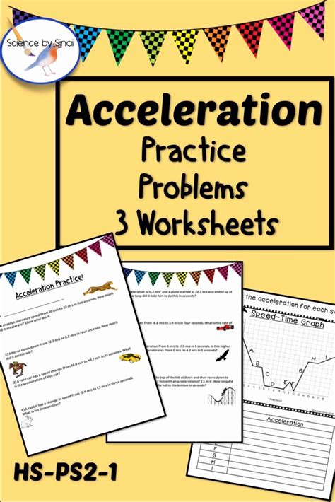 Image result for Acceleration Practice Problems
