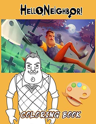 Image result for Hello Neighbor Coloring Book