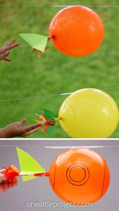 Image result for Balloon Rocket Science Project