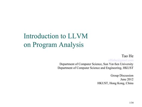 Image result for Case Study On LLVM