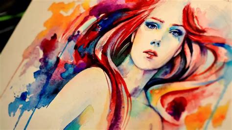 Image result for Realistic Watercolor Portrait Tutorial