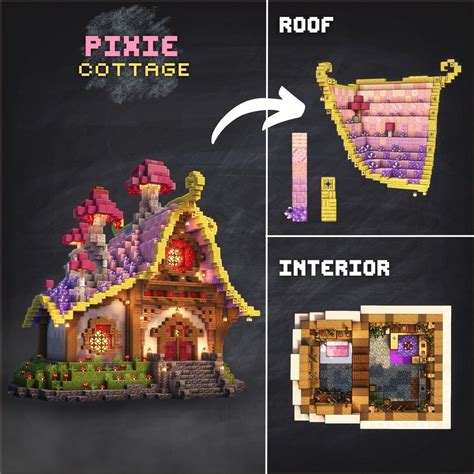 Image result for Fairy Cottage Minecraft Tutorial