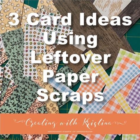 Image result for Card Making Using Up Leftover