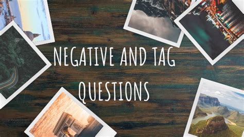 Image result for Negative Question Tag for Children